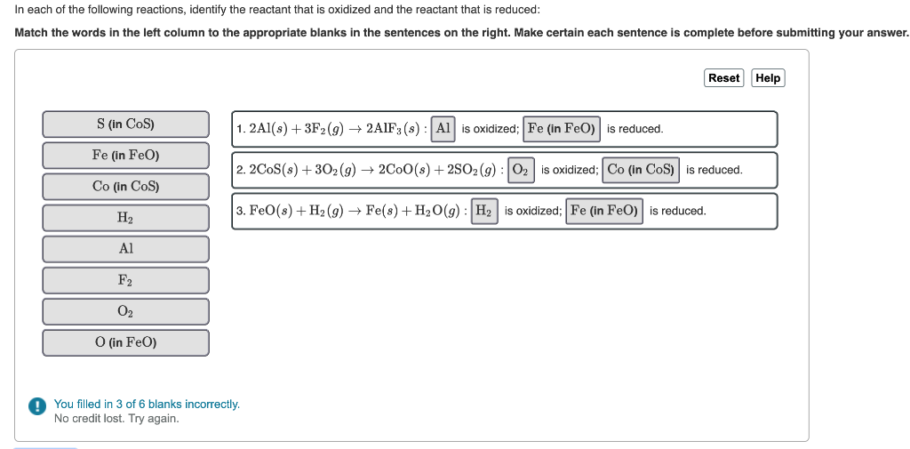 Solved In each of the following reactions, identify the | Chegg.com