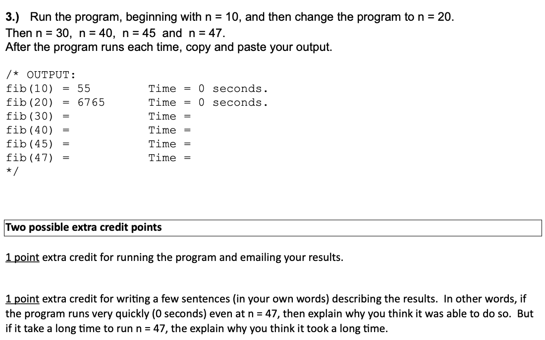 Solved (Lec. 5 topic: Recursive function and runtime stack. | Chegg.com