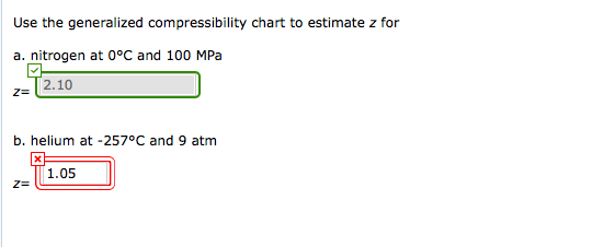 Solved Use the generalized compressibility chart to estimate | Chegg.com
