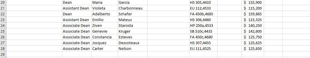Solved 9 The top-right section of the worksheet contains a | Chegg.com