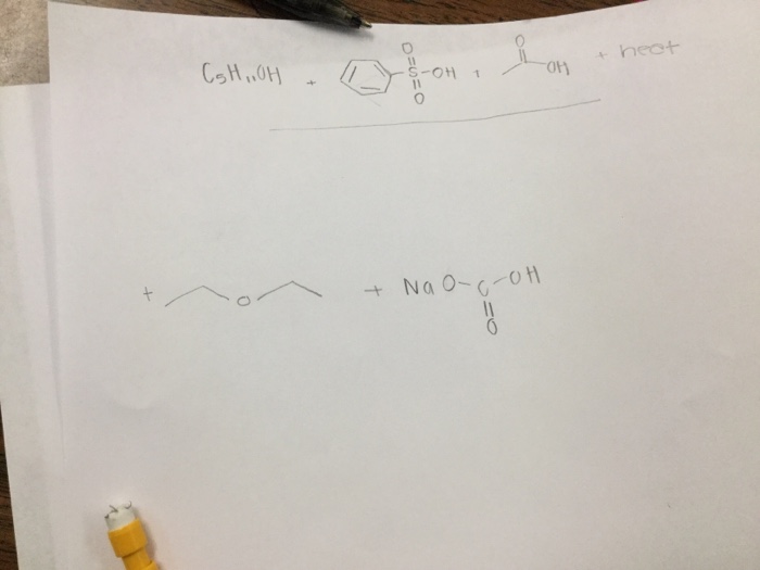 Solved Complete a flow chart: glacial acetic acid and | Chegg.com
