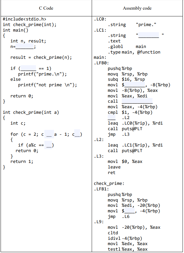 Solved jne .L7 movl $0, %eax jmp .L8 .L7: addl $1, | Chegg.com