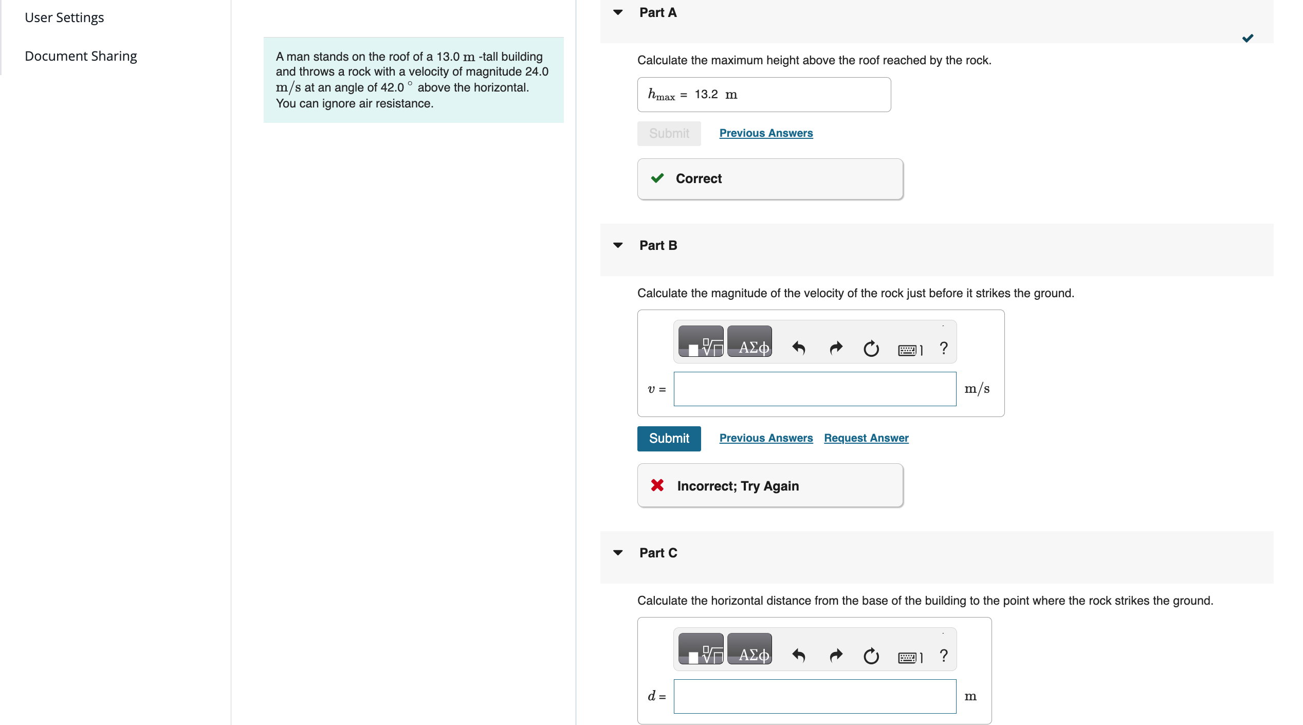 Solved At an air show, a jet plane has velocity components | Chegg.com