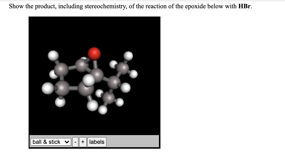 Solved Show the product, including stereochemistry, of the | Chegg.com