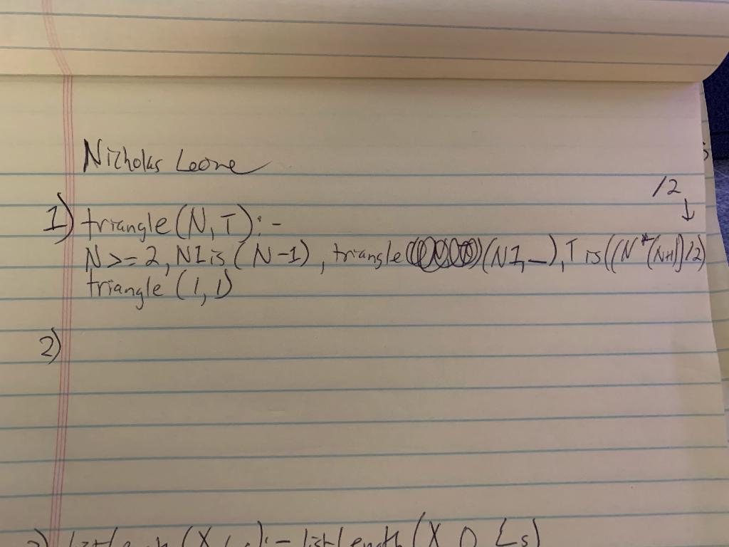 Solved Problem 2 IN PROLOG, NOT JAVA Write an iterative | Chegg.com
