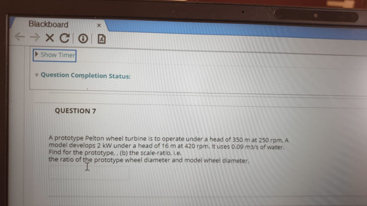 Solved Blackboard - → XC OO Show Timer * Question Completion | Chegg.com