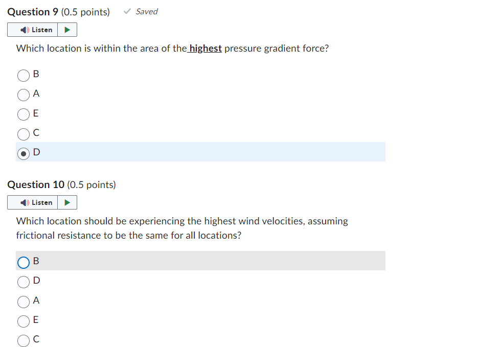 Solved Then using the hypothetical isobar map in Figure 14 | Chegg.com