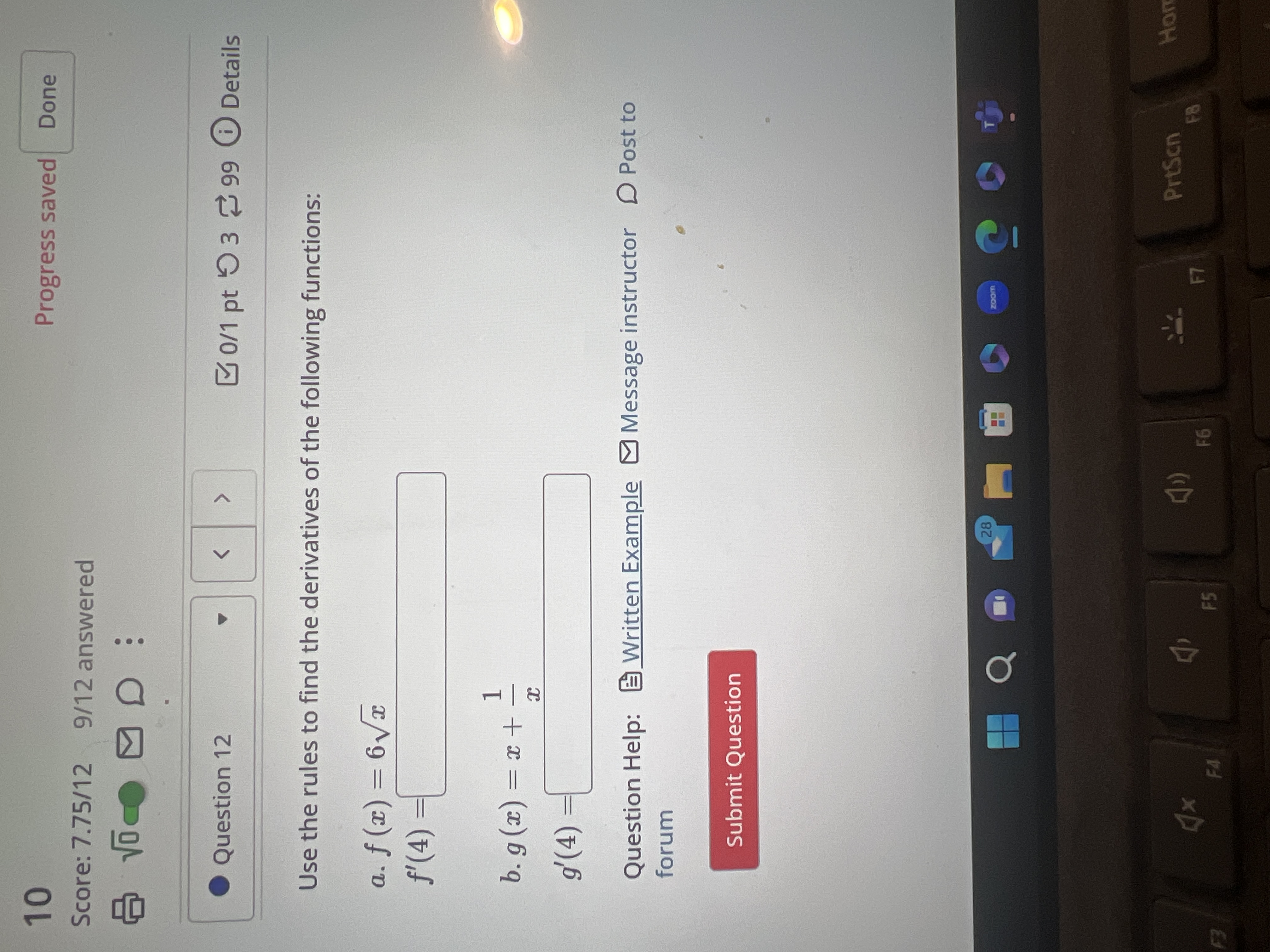 Solved Use the rules to find the derivatives of the | Chegg.com