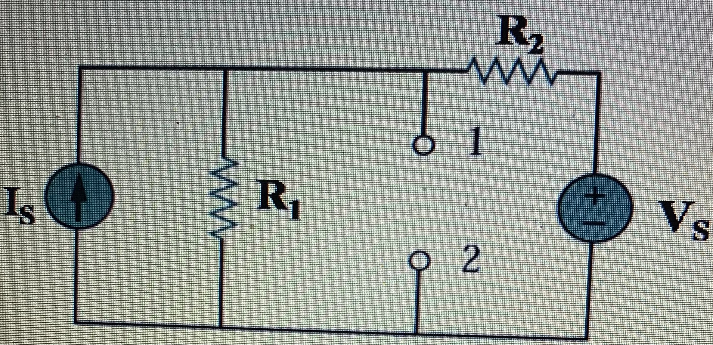 Solved 1. Given that Vs is 80 V, R1 is 12 Ohm, R2 is 38 Ohm | Chegg.com