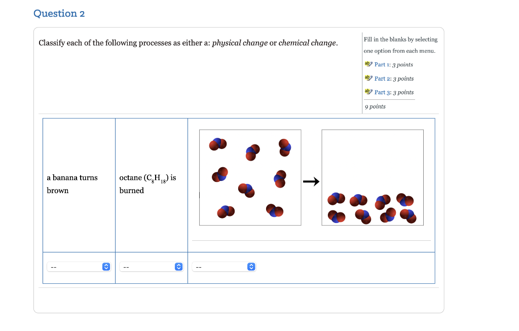 Solved Question 1 Classify each of the following substances | Chegg.com