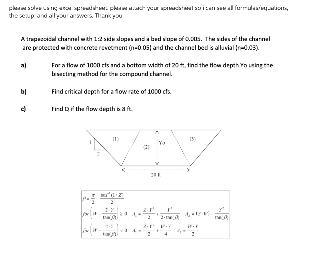 Solved please solve using excel spreadsheet. please attach | Chegg.com