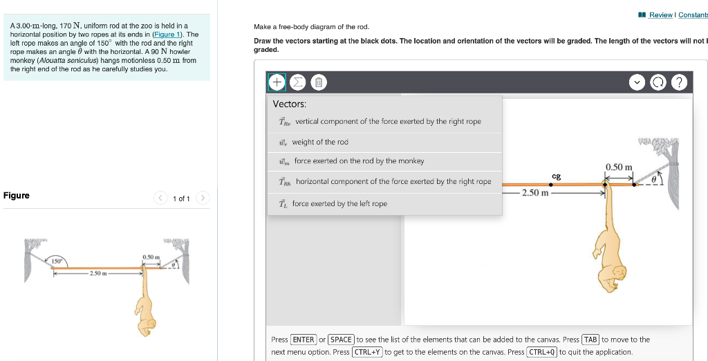 Solved Please label each vector you draw in the free body | Chegg.com