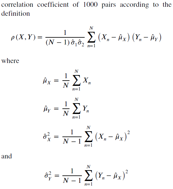 7.3 Check the correlation between the random | Chegg.com