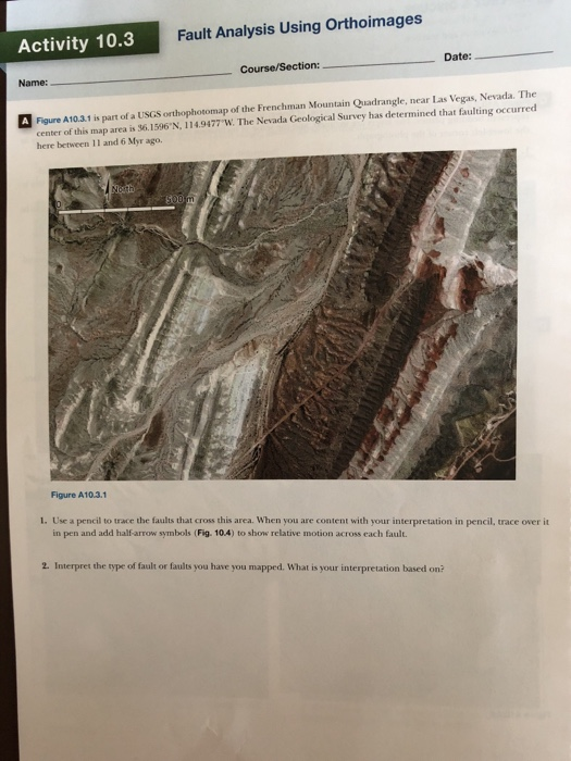 Solved nquil Activity 10.2 Geologic Structures Date: | Chegg.com