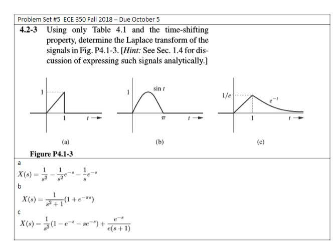 Solved Problem Set #5 ECE 350 Fall 2018-Due October 5 4.2-3 | Chegg.com Solved Problem Set #5 ECE 350 Fall 2018-Due October 5 4.2-3 | Chegg.com
