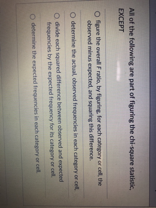 Solved All of the following are part of figuring the | Chegg.com