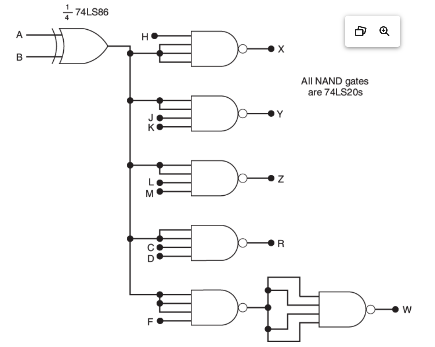 Solved For the circuit of Figure 8-53, determine the longest | Chegg.com