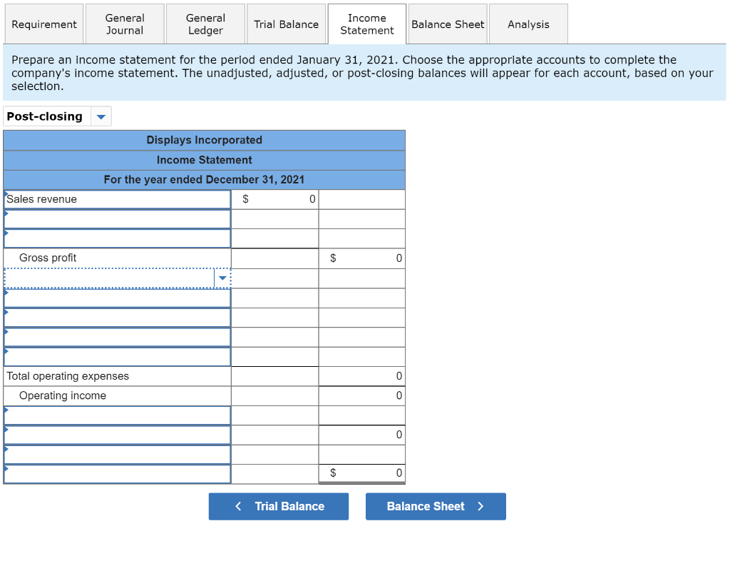 Requirement General Journal General Ledger Trial | Chegg.com