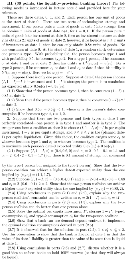 Solved Please help solve the entire question. Thanks a lot! | Chegg.com