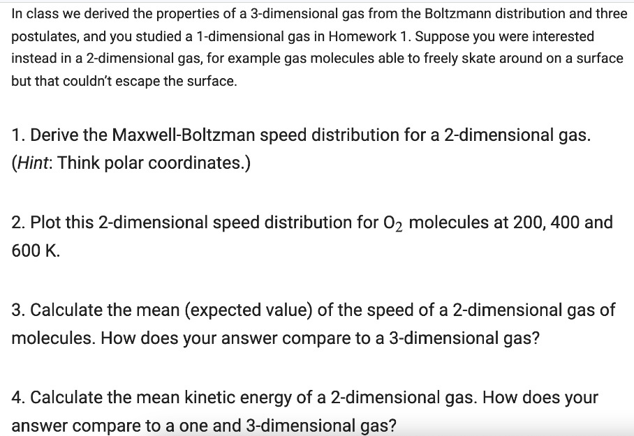 Solved In class we derived the properties of a 3-dimensional | Chegg.com
