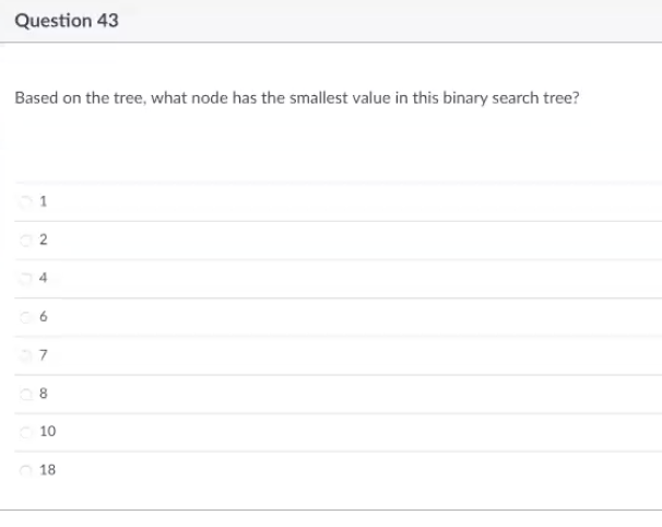 Solved The following tree is a binary search tree and the | Chegg.com