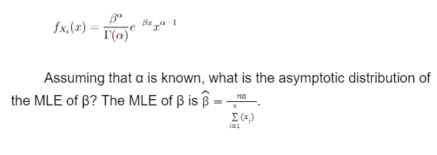 Solved Let X1, . . . , ﻿Xn be random variables from a gamma | Chegg.com