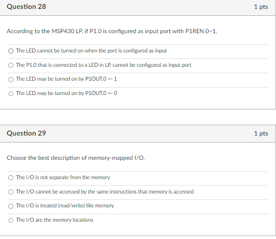 Solved The C Register Level Code For The Following Driverlib