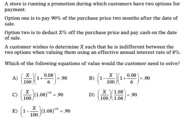 Solved Financial Mathematics question; did not think these | Chegg.com