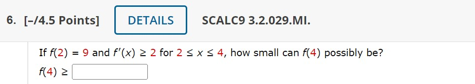 Solved 1. [0/4.5 Points] SCALC9 3.2.009.MI. Verify that the | Chegg.com