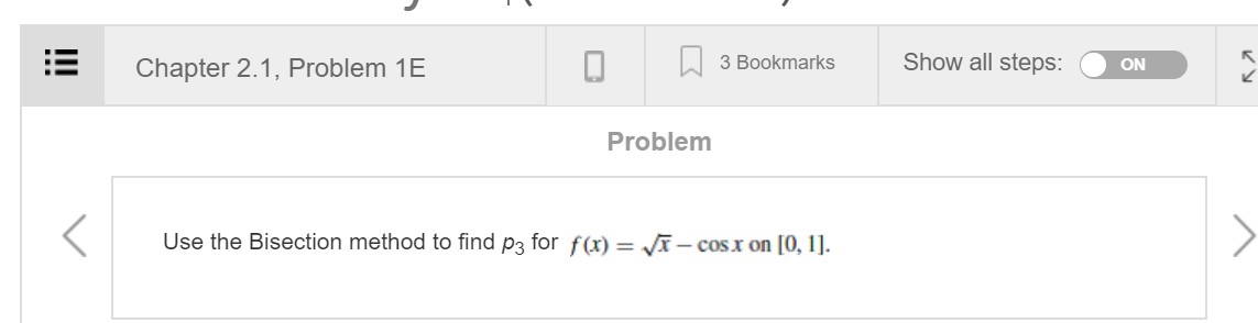 Solved Chapter 2.1, Problem 1E o As Bookenaike Bookmarks | Chegg.com