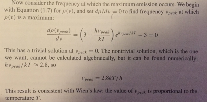 Solved Fill in all the math not shown in the text leading to | Chegg.com