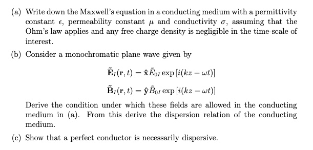 Solved This is base on Introduction to Electrodynamic | Chegg.com