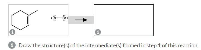 Solved Consider the reaction of 1-methylcyclohexene with Br2 | Chegg.com