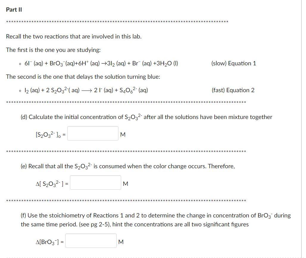 Solved A student mixed the following reactants, using the | Chegg.com