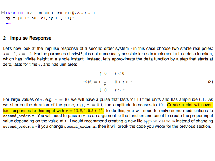 Solved Need help with Matlab code. What changes will I make | Chegg.com