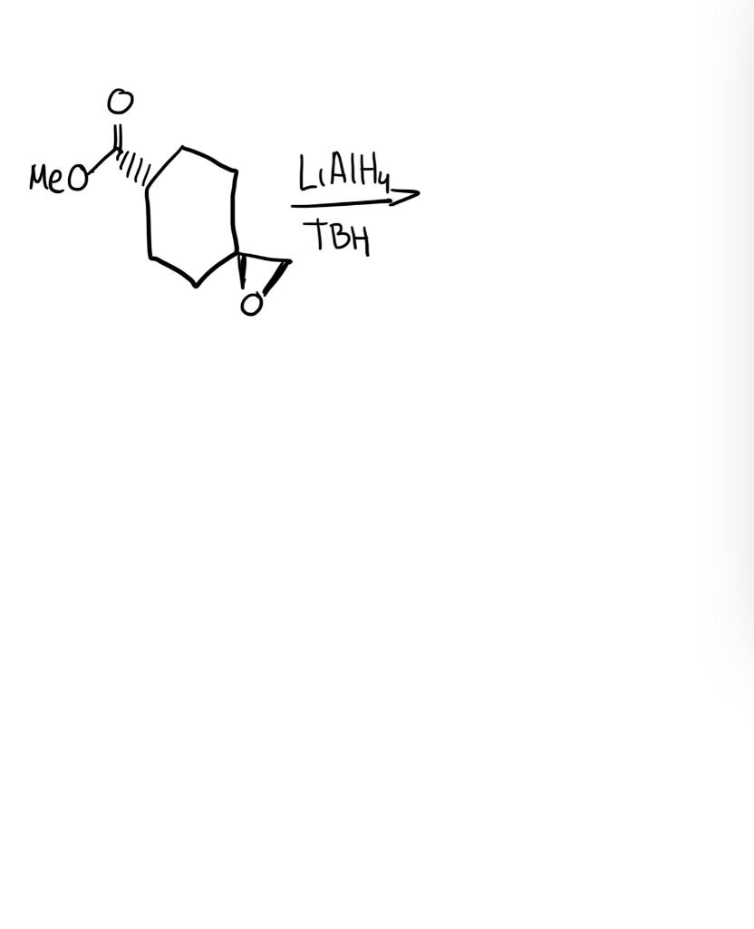 Solved show mechanism of LiAlH4/ THF treating both the | Chegg.com
