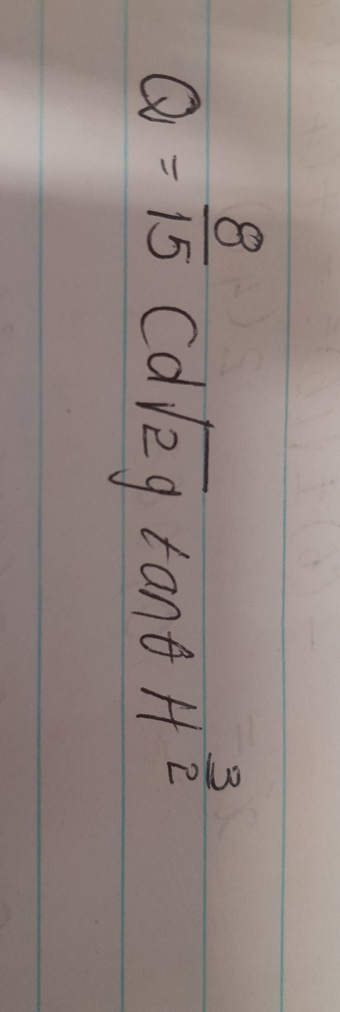 Solved 21. A reservoir of dimensions 15m X 15m is provided | Chegg.com