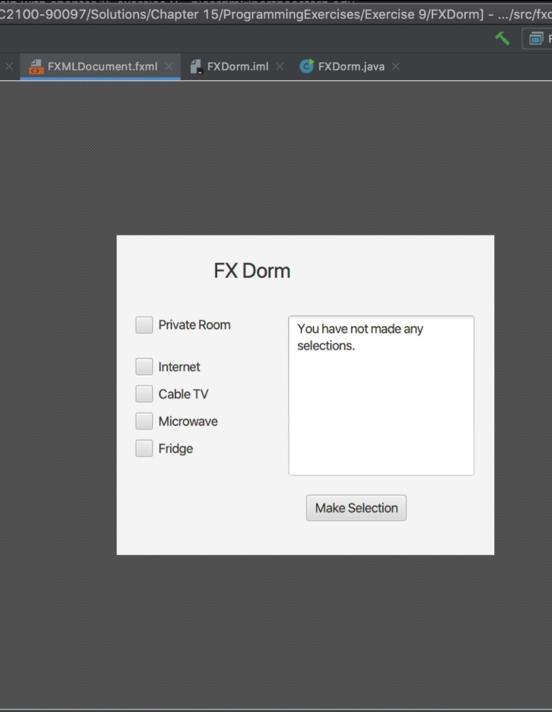 Solved You Have To Use Javafx And Scene Builder Use A