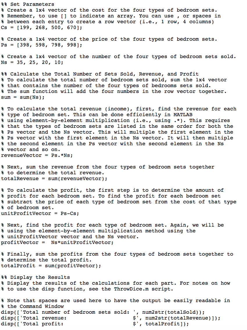 Solved MATLAB ONLY MATLAB ONLY NO FPRINT NO WHILE ONLY FOR | Chegg.com