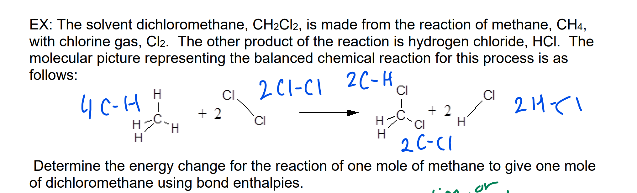 Solved EX: The solvent dichloromethane, CH2Cl2, is made from | Chegg.com