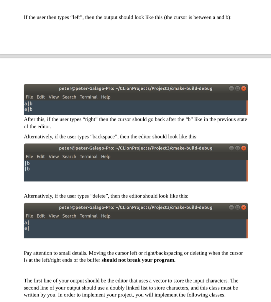 In this project, you will construct a very basic one | Chegg.com