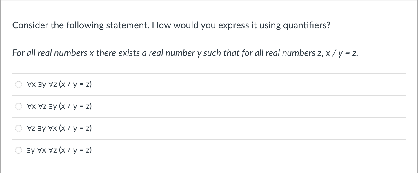 Solved Consider the following statement. How would you | Chegg.com