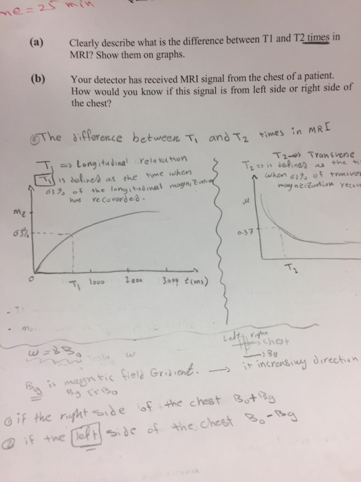 Clearly describe what is the difference between T1 | Chegg.com