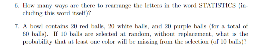 Solved How many ways are there to rearrange the letters in | Chegg.com