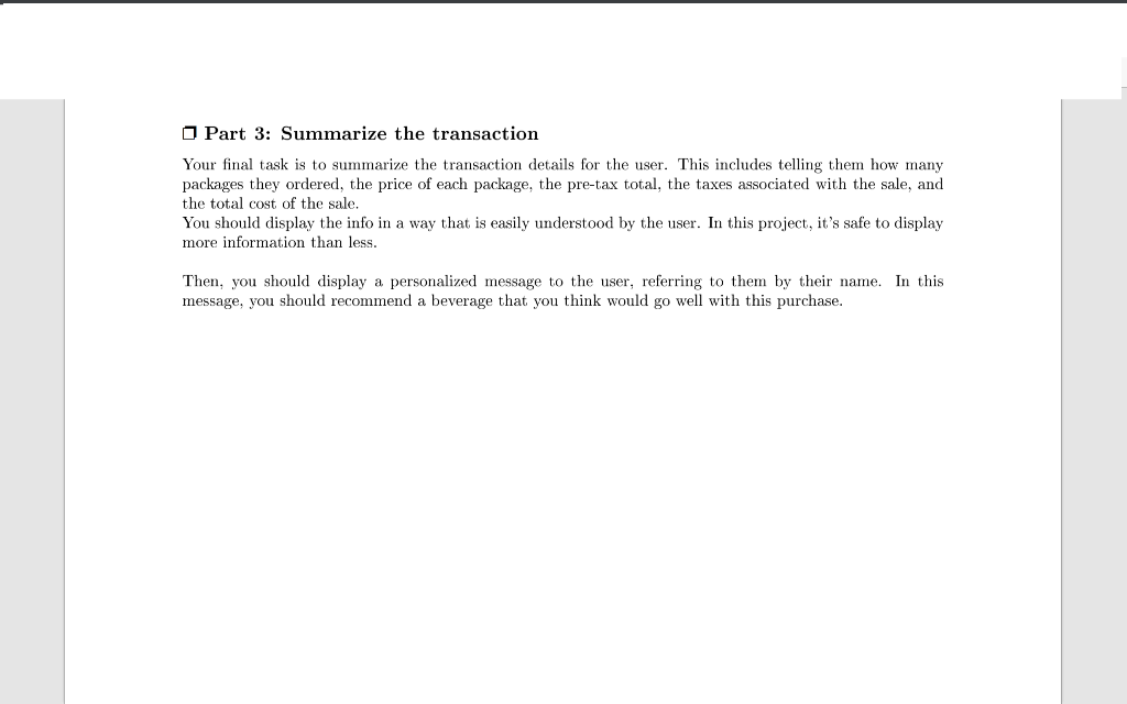 Solved NAME REQUIREMENTS Java file name: CashRegister.java | Chegg.com