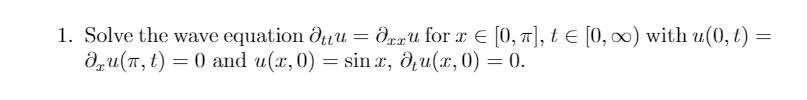 Solved Use an eigenvalue-eigenfunction expansion to solve | Chegg.com