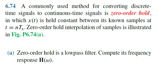 Solved 6.74 A commonly used method for converting | Chegg.com