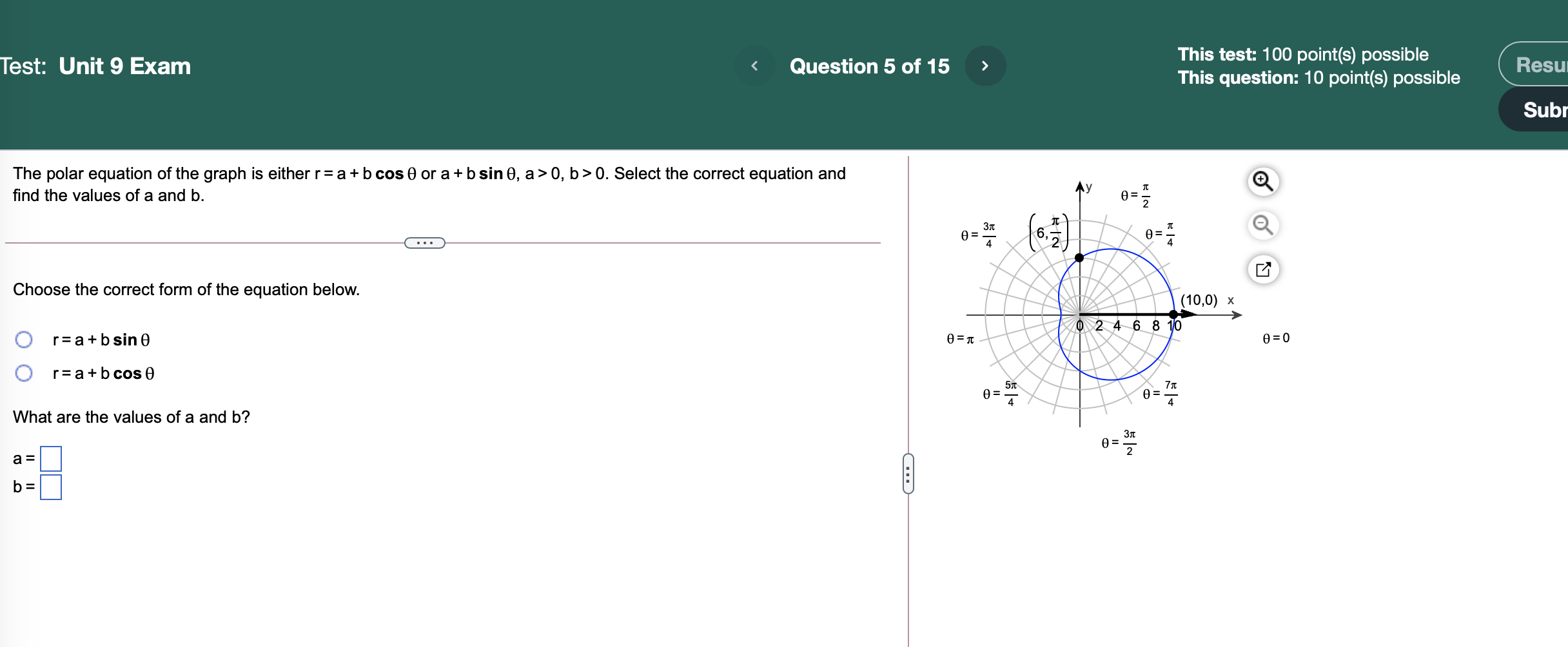 Solved Test: Unit 9 Exam This test: 100 | Chegg.com