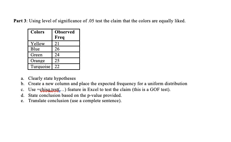 Solved Excel HW 3. You will be graded according to using the | Chegg.com