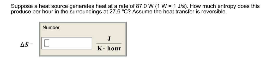 Solved Suppose a heat source generates heat at a rate of | Chegg.com